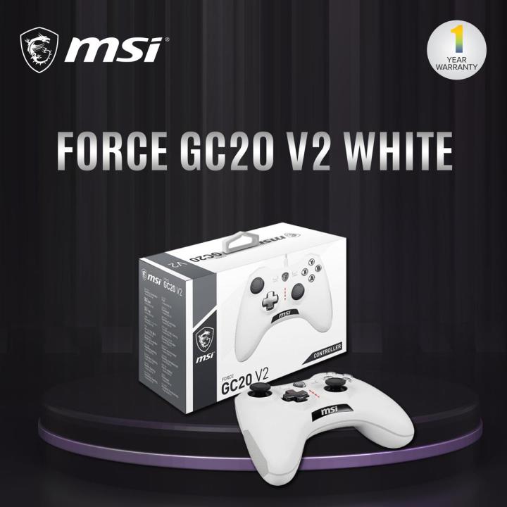 MSI FORCE GC20 V2 WHITE Gaming Controller | Daraz.com.bd