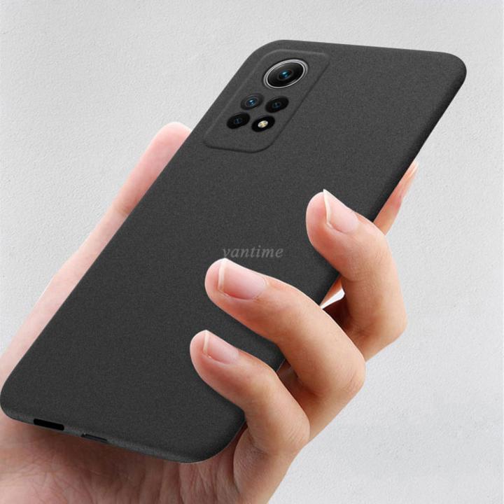 Vantime for Xiaomi Redmi Note 12 Pro 4G Case Soft Sandstone Slim Matte Back Cover | Daraz.com.bd