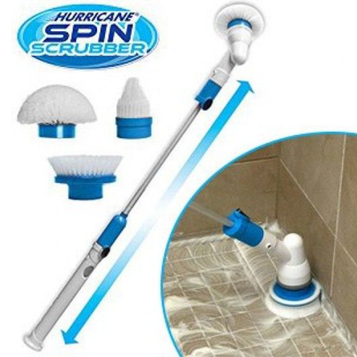 Hurricane Spin Scrubber Rechargeable Cordless Cleaning Brush | Daraz.com.bd