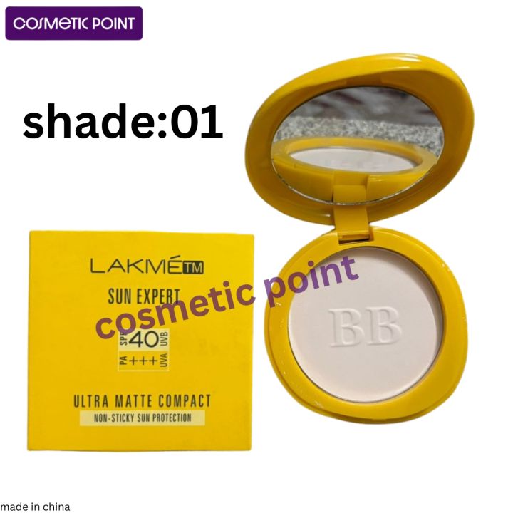 Lakme Sun Expert Ultra Matte SPF 40 PA+++ Compact (shade 01) | Daraz.com.bd
