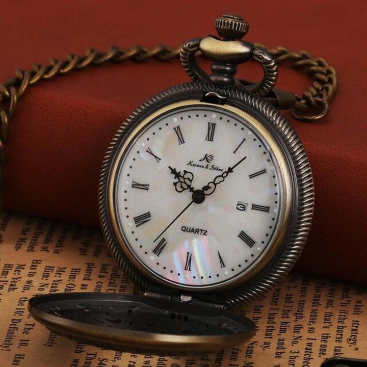 Ks Twelve Constellations Vingtage Silver Skeleton Analog Horloge ...