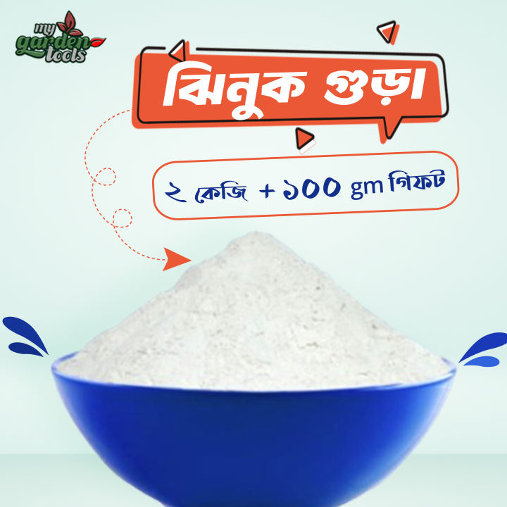 Oyster and Snail Powder (Jhinuk & Shamuk) Fertilizer for Gardening - 2 ...