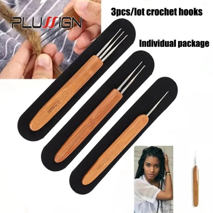 Plussign Dreadlock Crochet Hook Tool Braid Hair Dreadlocks Needle ...