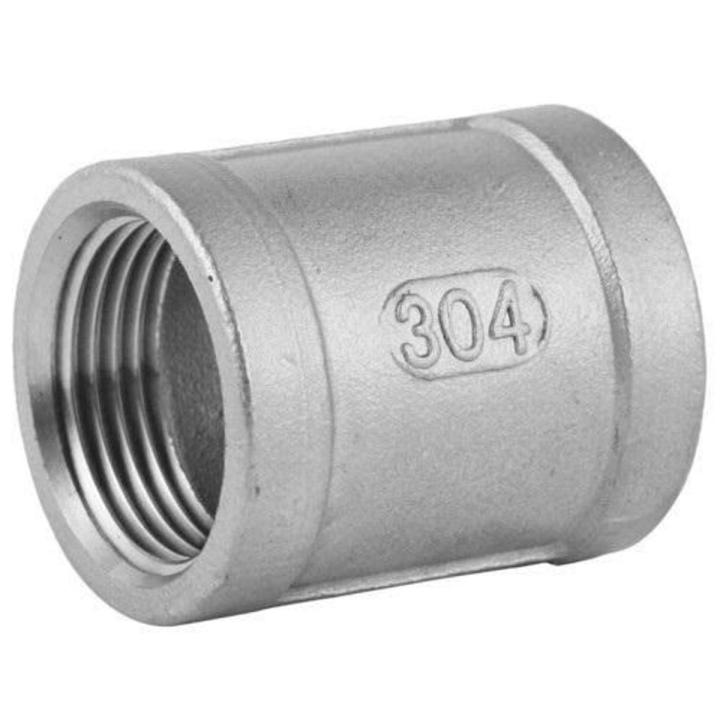 stainless steel socket 3/4" ss socket bsp thared outdoor fittings ...