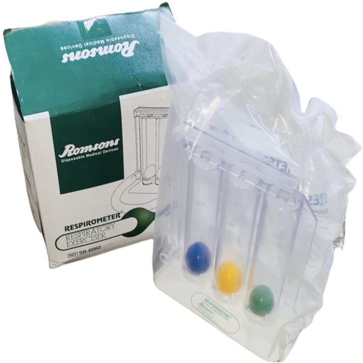 ROMSONS Respirometer 3 Ball Lung Exerciser | Daraz.com.bd