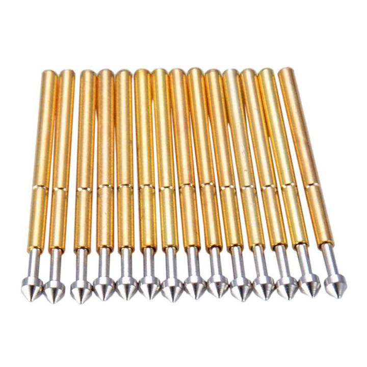 100Pcs P75-E2 Spring Test Probe Pogo Pin 1.3Mm Conical Head 1.0Mm ...