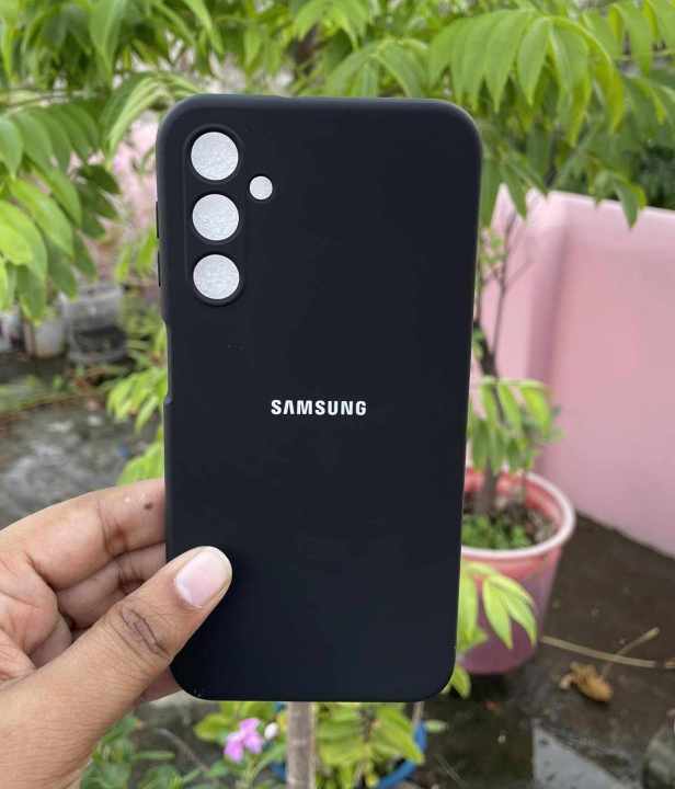 For Samsung Galaxy A24 Luxury Silicon Protect Back Cover Soft Case ...
