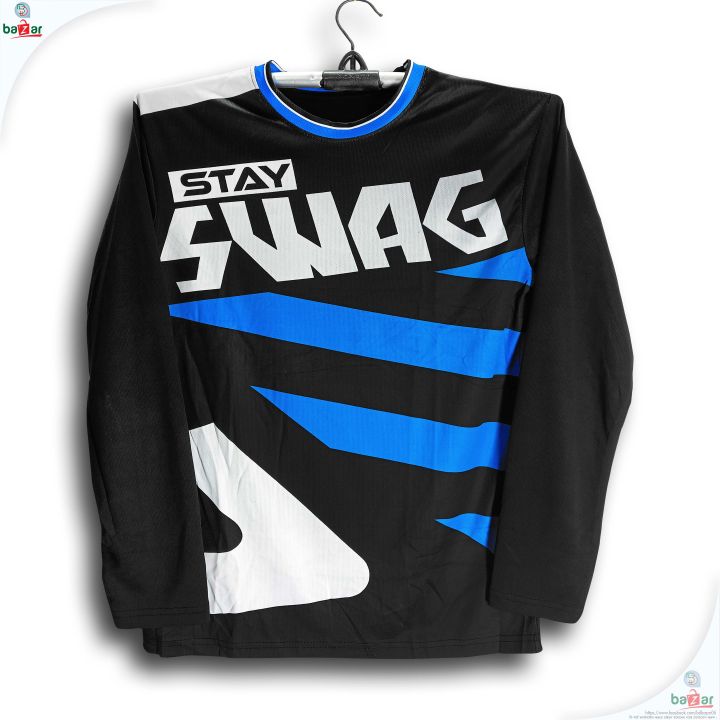 SWAG Full Sleeve Bike Jersey For Men - Stay Swag Jersey - SWAG Bike ...