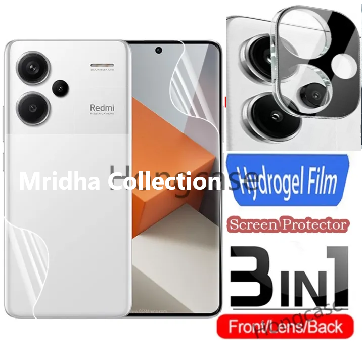 3in1 Protector Combo Pack for Xiaomi Redmi Note 13 Pro+ 5G / Xiaomi ...