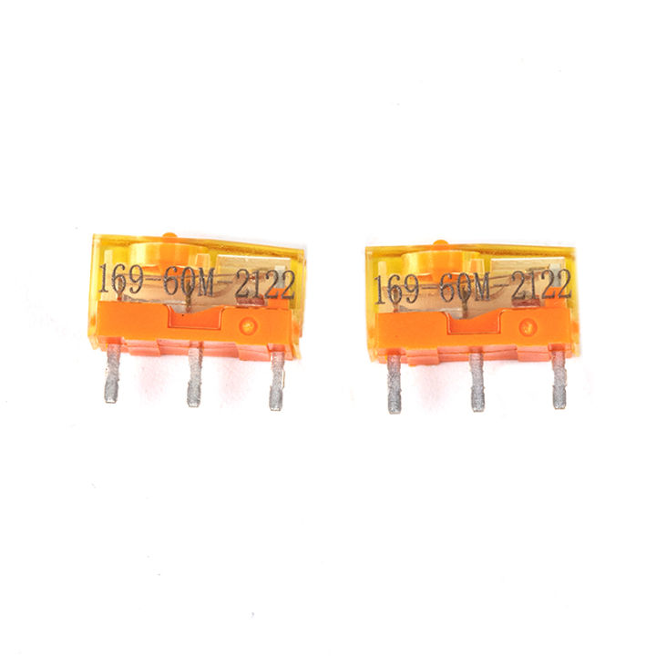 2Pcs TTC Dustproof Micro Switch Contact 60M 80 Million Click Life Mouse ...