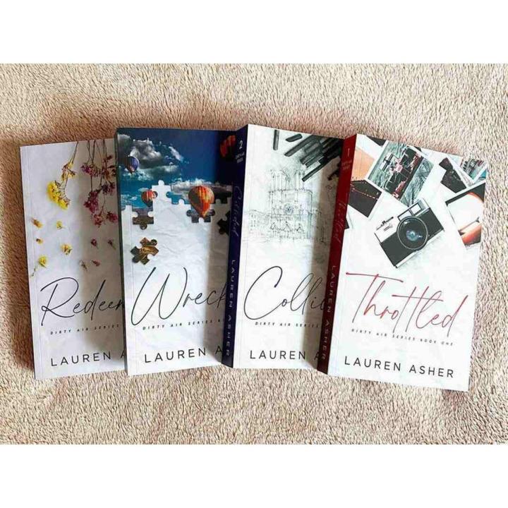 Dirty Air Series (Throttled - Collided - Wrecked - Redeemed) By Lauren Asher - Premium Print And ...