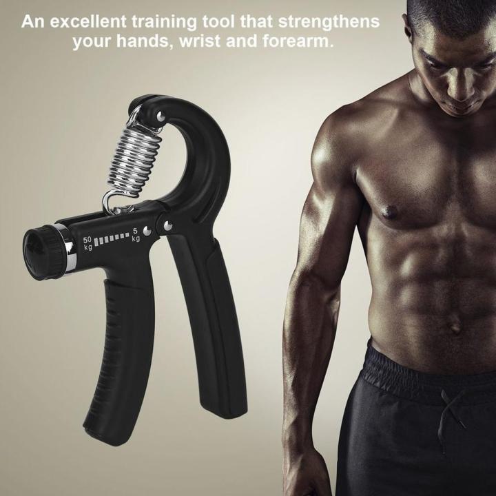 6-50Kg Adjustable Heavy Grips Hand Gripper Gym Power Fitness Hand ...