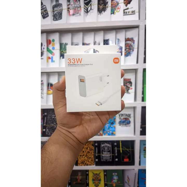 Xiaomi 33W Power Adapter suit 2 in 1 33W power adapter & type C data ...