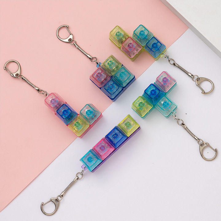 1PC Finger Keyboard Caps Prop Keyboard Key Toy Party Stress Relief DIY ...