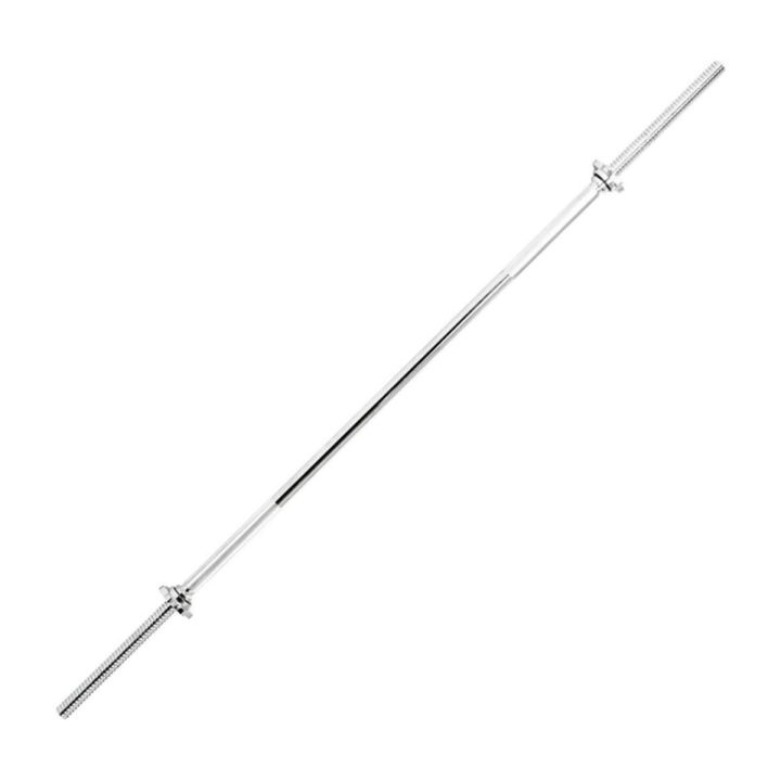 4 Feet Barbell Bar-Silver | Daraz.com.bd