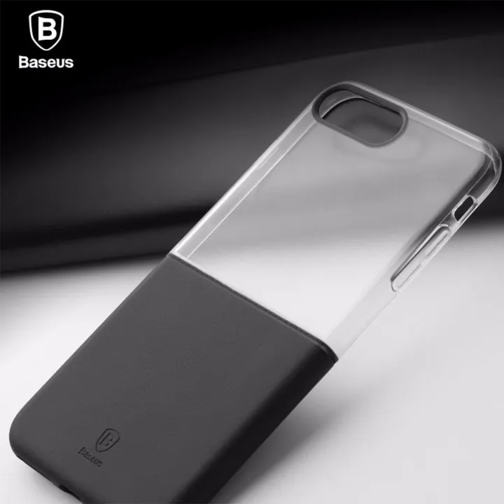 Half to Half Cover for iPhone 7/7S - Black and Silver | Daraz.com.bd