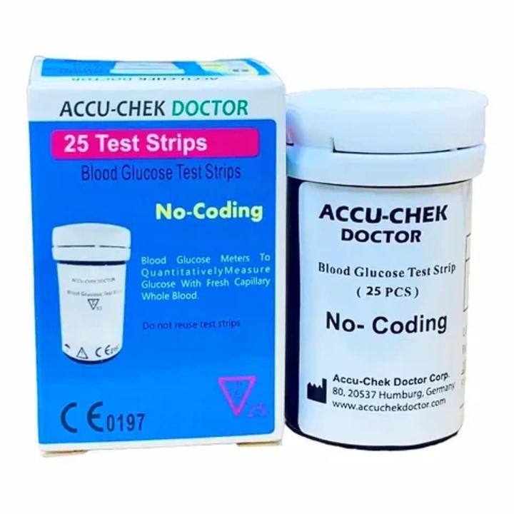Accu-Chek Doctor Blood Glucose Test Strip – 25 Pcs | Daraz.com.bd