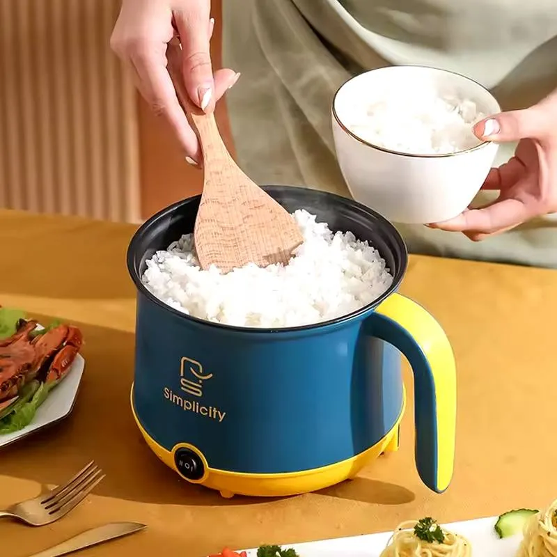 Simplicity Portable Electric Multicooker Cooking Pot With Steamer and ...