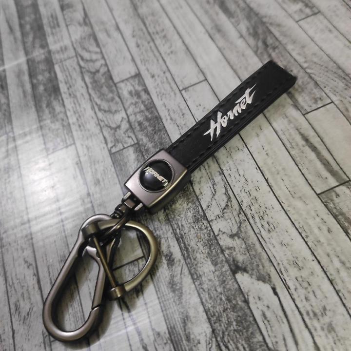 HORNET Lather Key Ring / Premium Key Ring / Bike Leather Key Ring / Key ...
