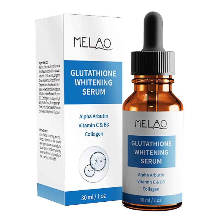 Melao Glutathione Whitening Alpha Arbutin Vitamin C & B3 & Collagen ...