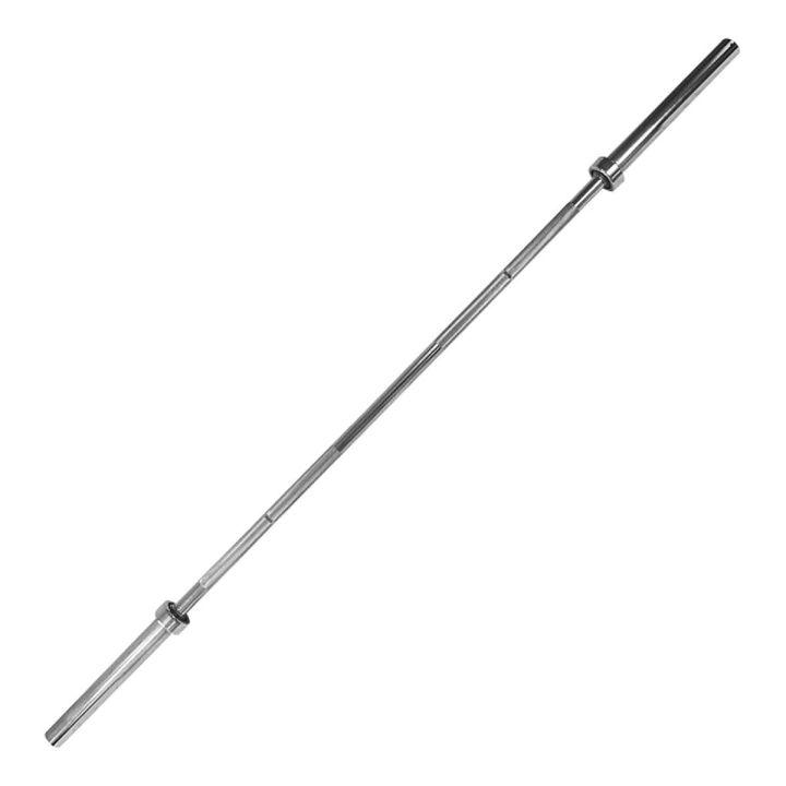 3 Feet Barbell Bar - Silver | Daraz.com.bd