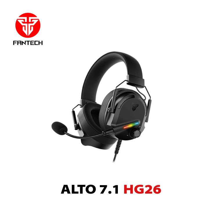 FANTECH HG26 Alto 7.1 USB Virtual Surround Sound Gaming Headset Immerse ...