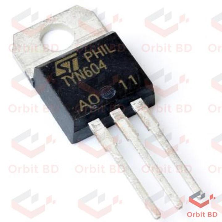 TYN604 600V 4A SCR Thyristor TO-220 Package 3 Pin TYN 604 Silicon Controlled Rectifiers ...
