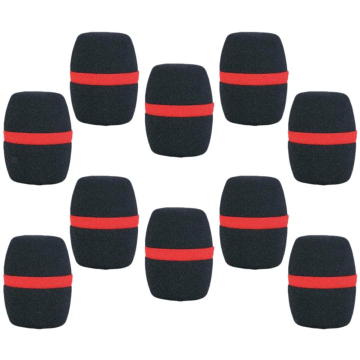 NANLIY- 10 Pcs Handheld Stage Microphone Windscreen Foam Mic Cover ...