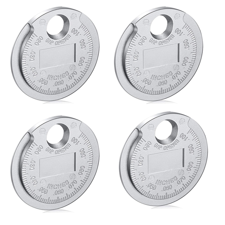 4X Spark Plug Space Tool Gapper Gauge- Wire Spark Plug Space Measuring ...