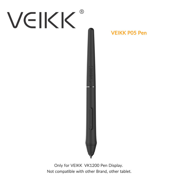 （NEW）(VEIKK Official store) VEIKK P005 Passive Pen with 8192 levels for ...