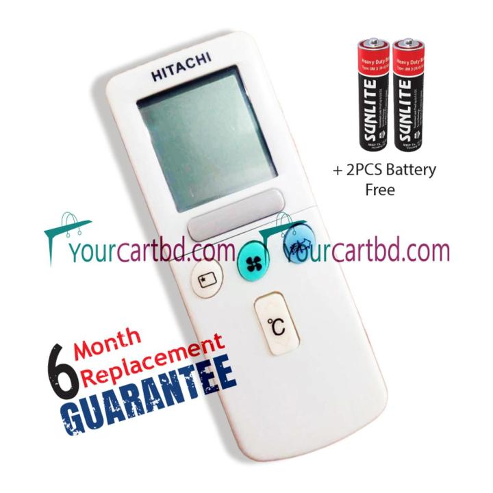 Hitachi AC Remote Control | Daraz.com.bd