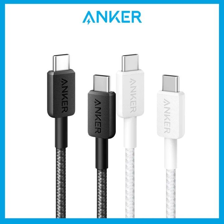 Anker 322 Type C to Type C 60W Nylon Braided Cable (A81F5H21) | Daraz ...
