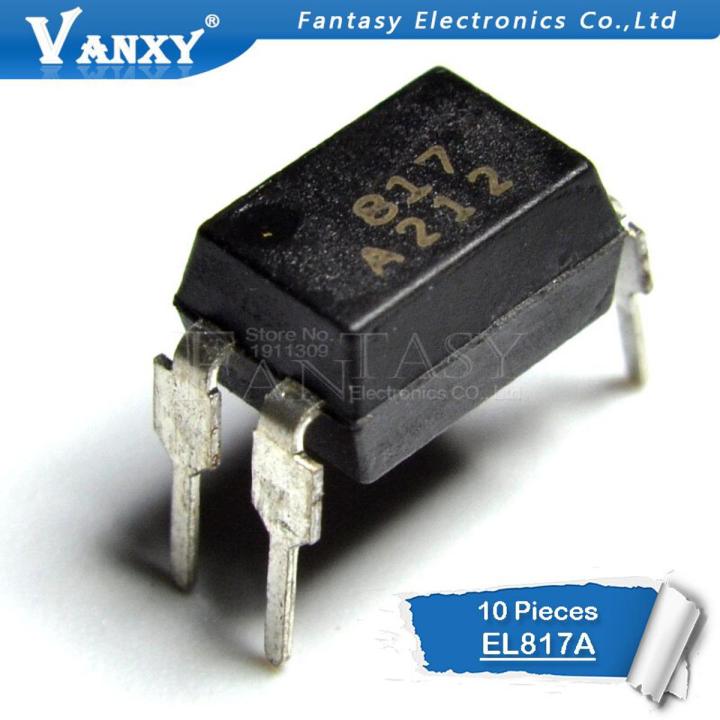 10Pcs 817 PC817 EL817B EL817 LTV817 PC DIP-4 4Pin Leads Optocoupler Relay Driver IC Photocoupler ...