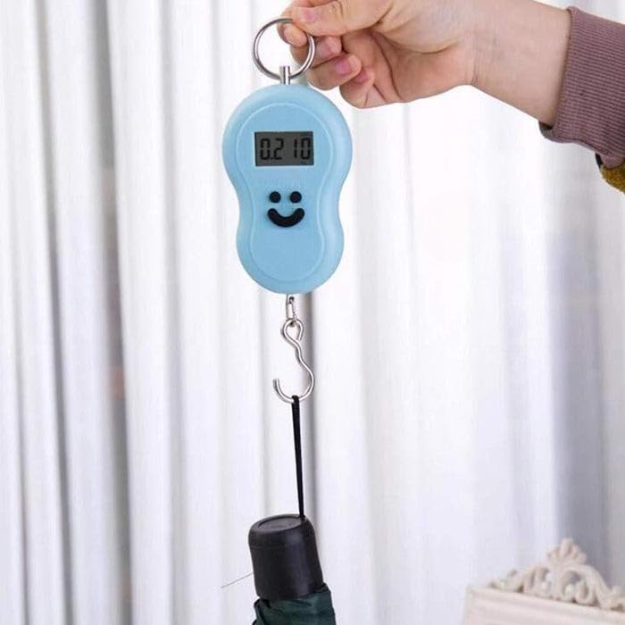 Portable Digital Luggage Scale, Battery Operated LED Screen, 50kg/110lb ...