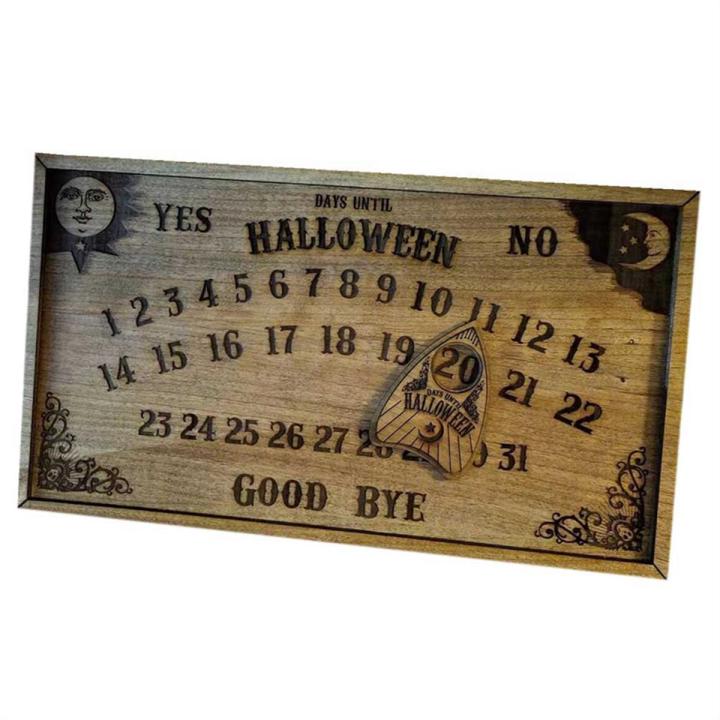1 PCS Countdown Board with Magnetic Effect Halloween Magnetic Countdown ...