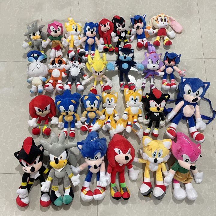 New Sonic the Hedgehog sonic Sonic Plush Toy Tarsnak Hedgehog Doll ...