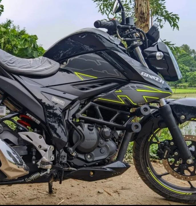 Suzuki Gixxer FI/Gixxer Monotone Engine Guard/Bumper/Leg Guard/Crash ...