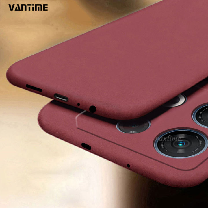 Vantime for Infinix GT 10 Pro 5G Case Soft Sandstone Slim Matte Back ...