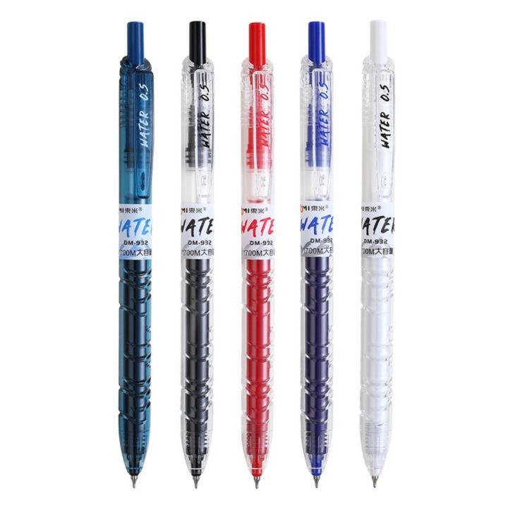Multi-Purpose Black/Blue/Red Ink Ballpoint Pen Quick Drying Double Bead ...