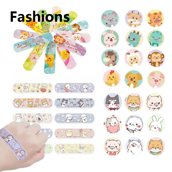 Fashions 120pcs/set Round Strap Shape Band Aid Cartoon First Aid Wound ...