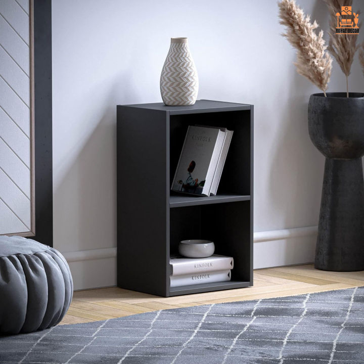 2 Tier Modern Design Standing Storage Shelf for Home & Office ...