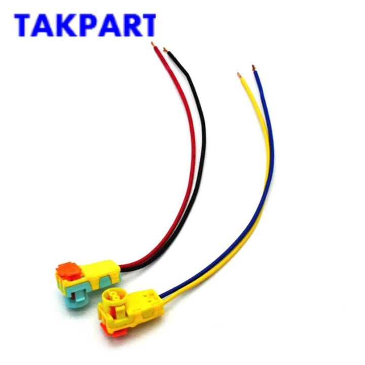 TAKPART 2x Airbag Clockspring Spring Wire Plug Connector For Sonata ...
