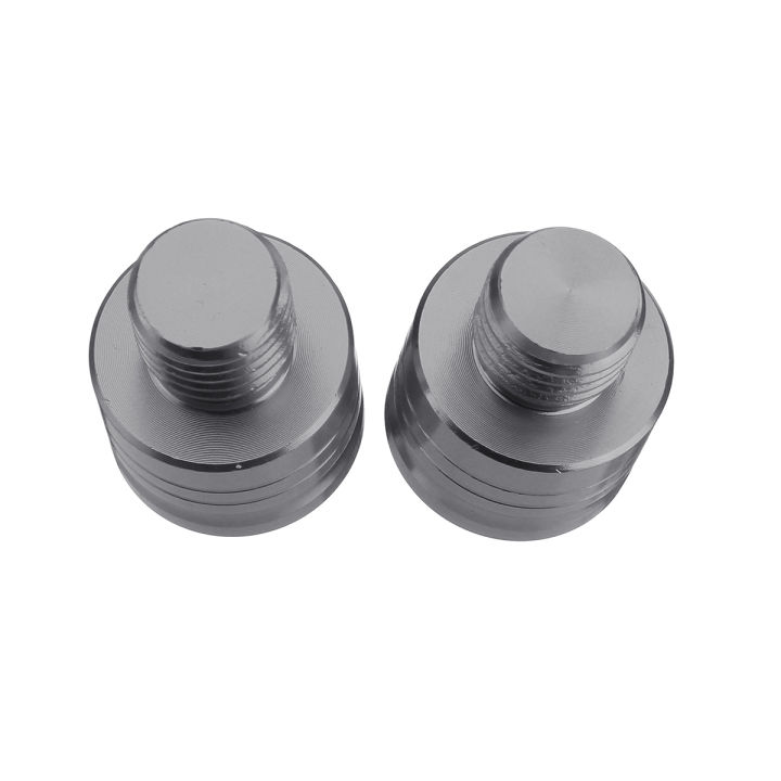 10mm Pair of Billet Aluminium M10 Threaded Motorcycle Motorbike Mirror ...