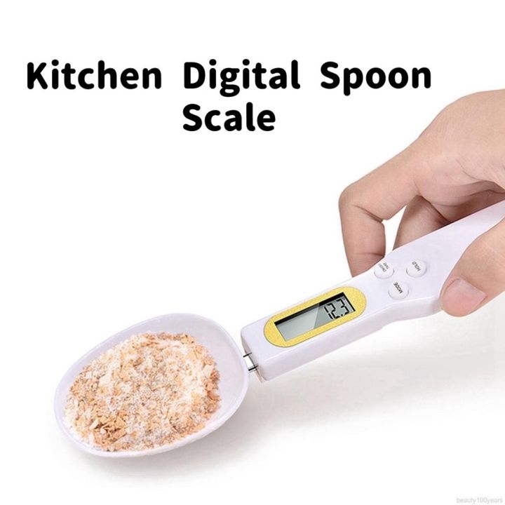 Food Scale Electric Digital Spoon Measuring Scales Kitchen Baking ...