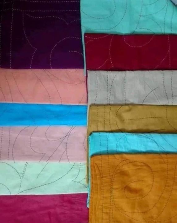 Combo Pack of 10Pcs big size Baby Katha - Multi-Color | Daraz.com.bd