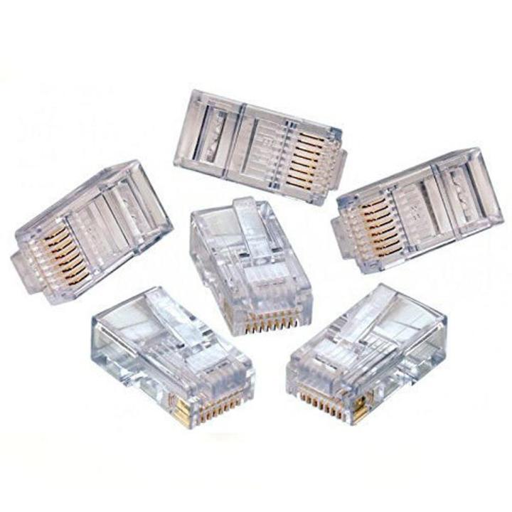 D-Link Cat-6 UTP RJ45 Connector (10 pcs ) | Daraz.com.bd