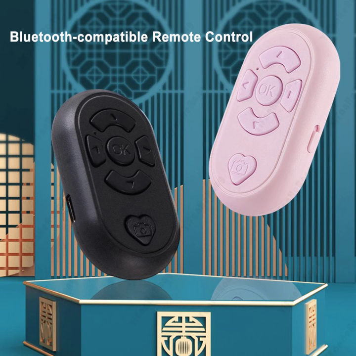 Bluetooth-compatible Remote Control Button Wireless Controller Self Timer Camera Stick Shutter ...