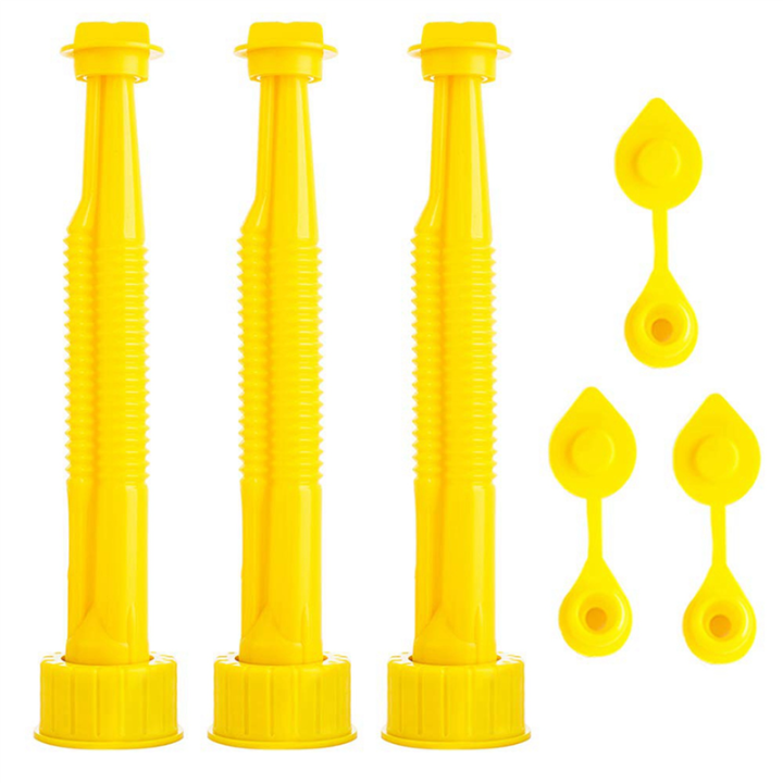 Universal Gas Can Spout Replacement, 6 Pack Flexible pour Nozzles ...
