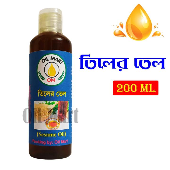sesame oil - 200ml / Tiler Tel | Daraz.com.bd