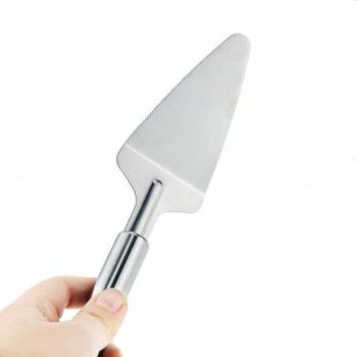 Triangular Stainless Steel Pizza Spatula - 1 piece | Daraz.com.bd